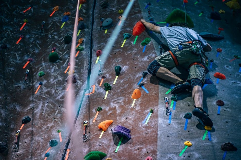 De Klimhal in beeld - Spronsen